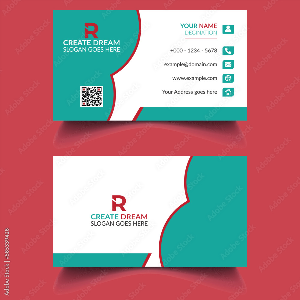 Business Card. Creative Modern And Corporate Business Card Template ...