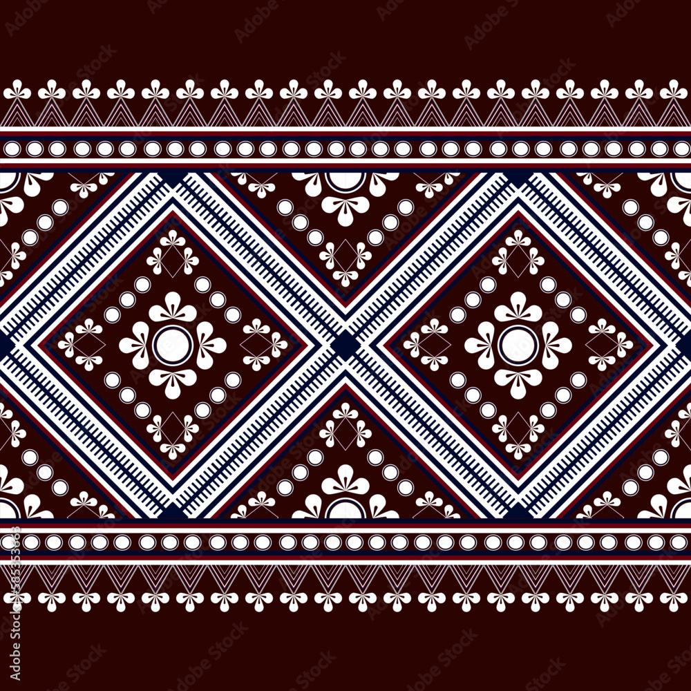 Tribal ethnic vector pattern.Designs for fabric and printing.Geometric ...