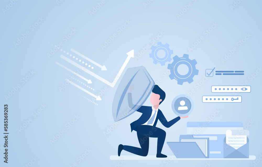 Protector holding a shield, using it to reflect an arrow. Protection ...