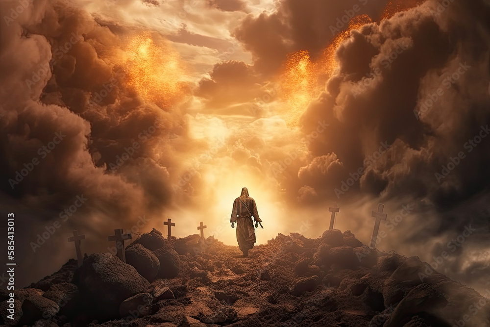 Judgement day. The return of Jesus Christ, New Testament, Hell and ...