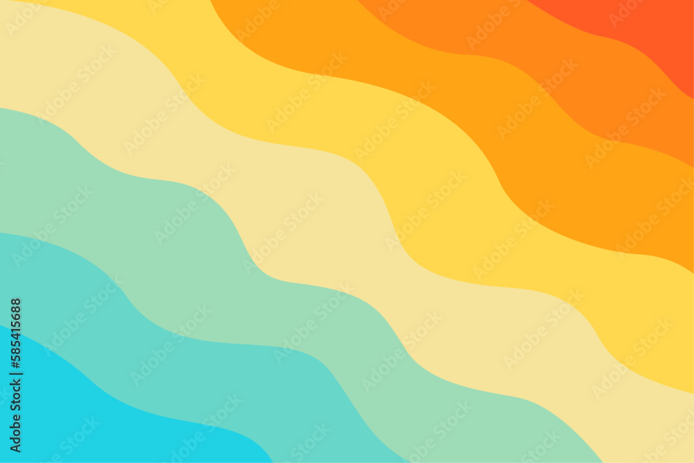 colorful abstract pattern background. template summer concept. vector ...
