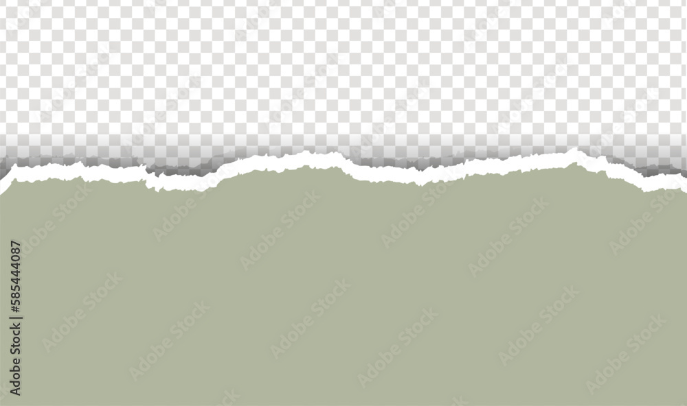 green background ripped paper Stock Vector | Adobe Stock