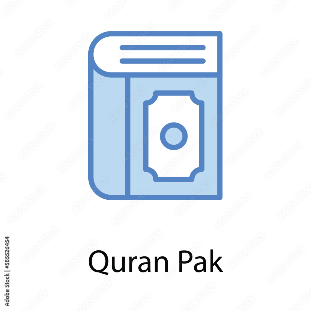 Quran Pak icon. Suitable for Web Page, Mobile App, UI, UX and GUI ...