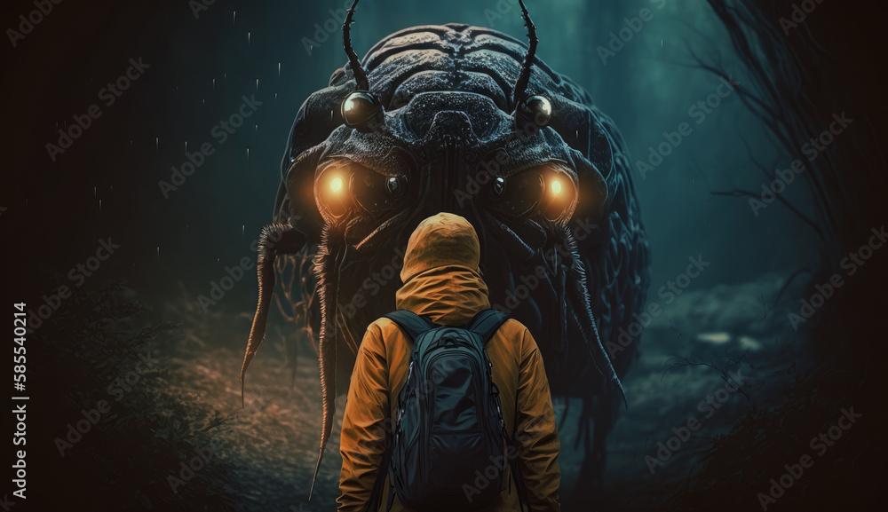 The stalker finds himself in another world of unknown creatures ...