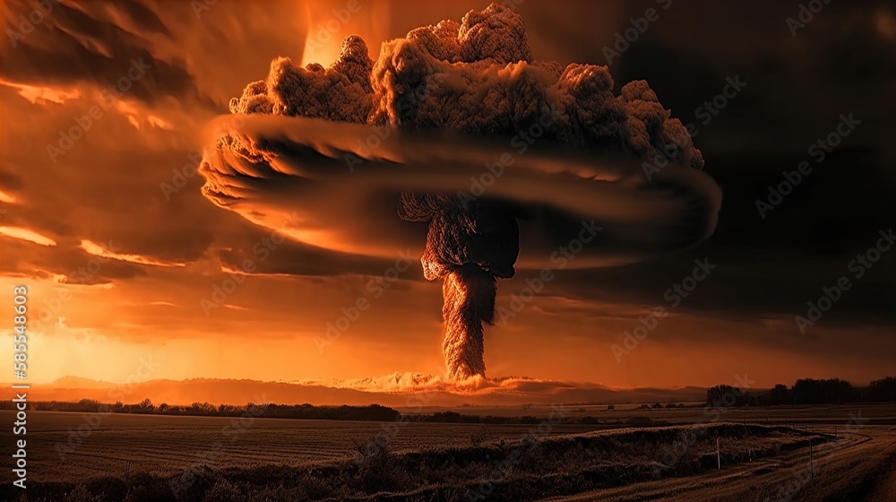 The Devastating Power of a Nuclear Explosion: A Striking and Haunting ...