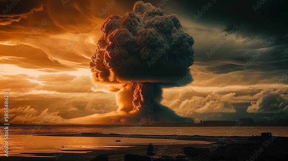 The Devastating Power of a Nuclear Explosion: A Striking and Haunting ...
