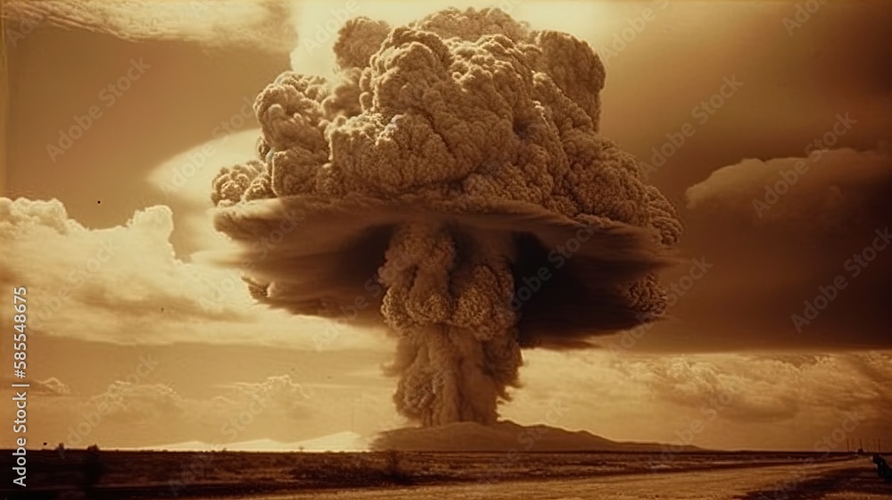 The Devastating Power of a Nuclear Explosion: A Striking and Haunting ...