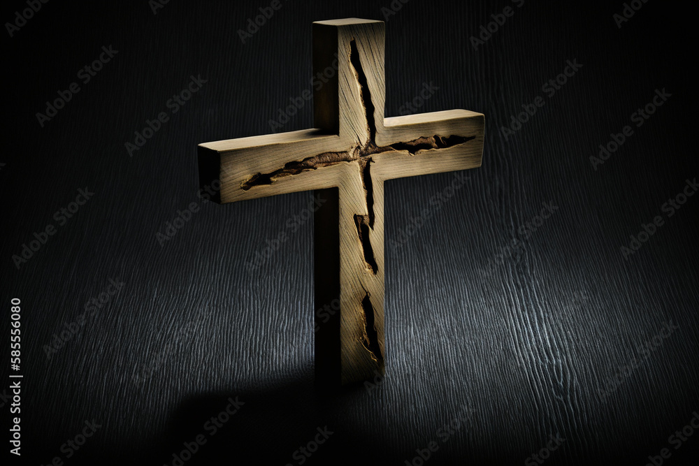 Cross of christian religion. orthodoxy and catholicism divine symbols ...