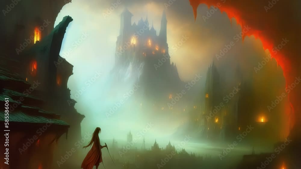 Journey though a Dark Gritty Fantasy Kingdom with Castles, Magic, Kings ...