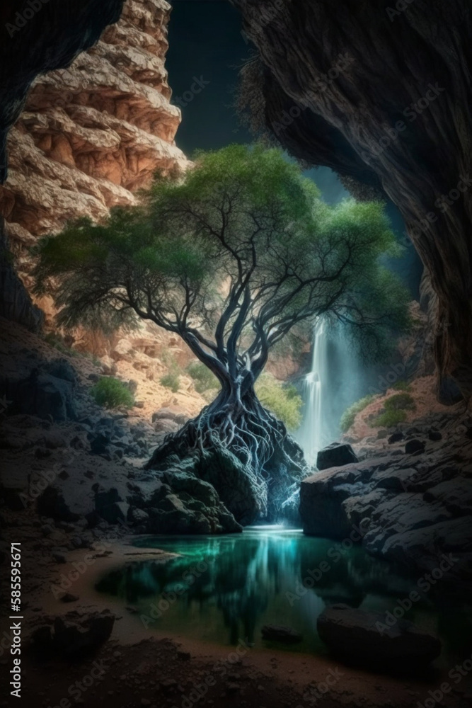 Get lost in the mesmerizing beauty of this Garkad tree photo, featuring ...