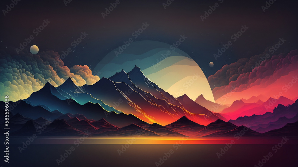 atmospheric view Background / Backdrop / Wallpaper / Home screen / Lock ...