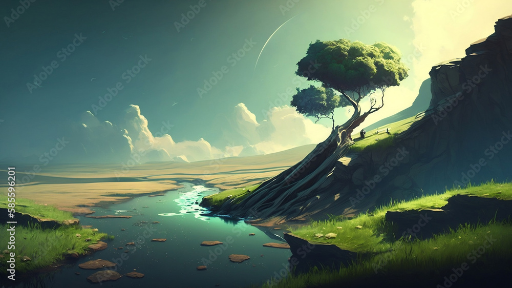 "Marley" Landscape Background / Backdrop / Wallpaper / Home screen ...