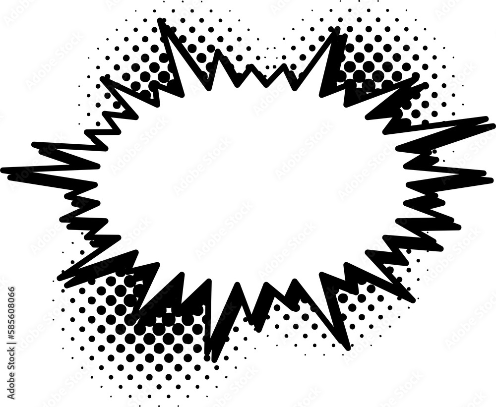 comic text bubble png graphic clipart design Stock Illustration | Adobe ...