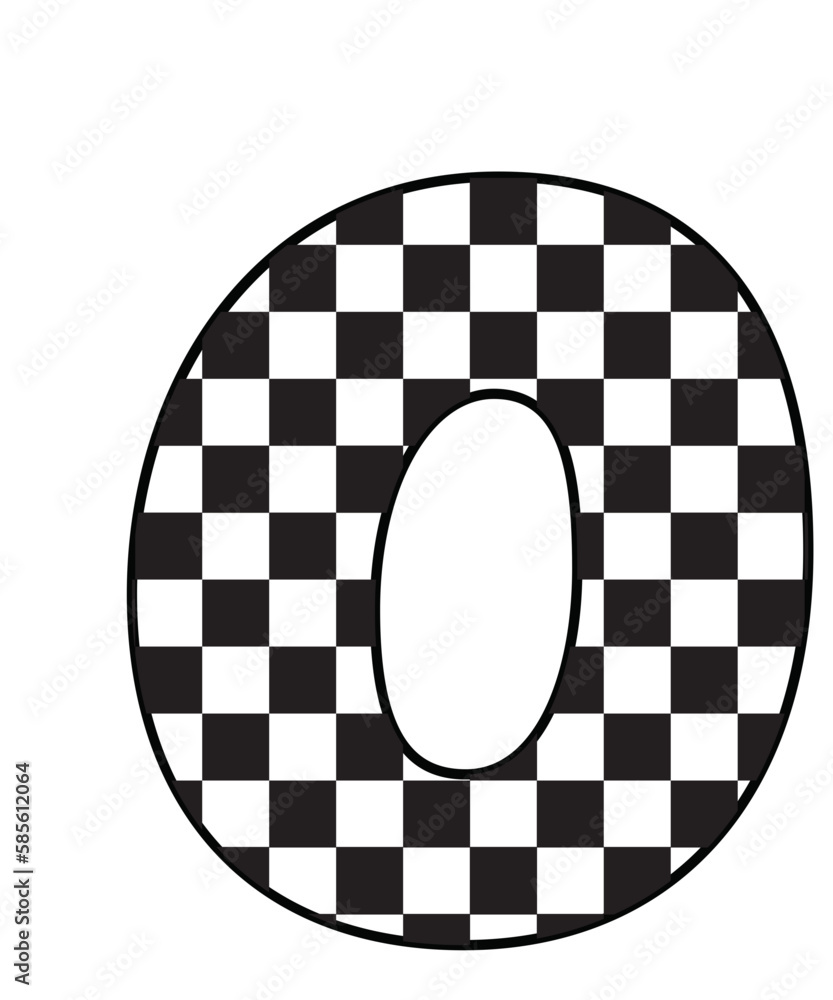 Race road track Checkered font Alphabet litters and Numbers png SVG ...