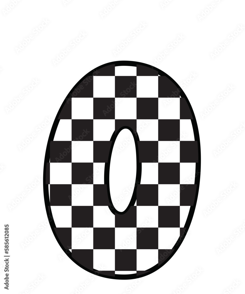Race road track Checkered font Alphabet litters and Numbers png SVG ...