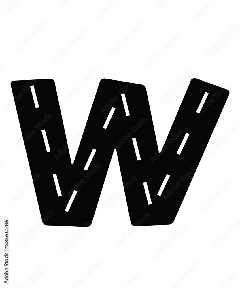 Race Track Alphabet SVG,Road Numbers,Letters,Road Bundle,Birthday,Car ...