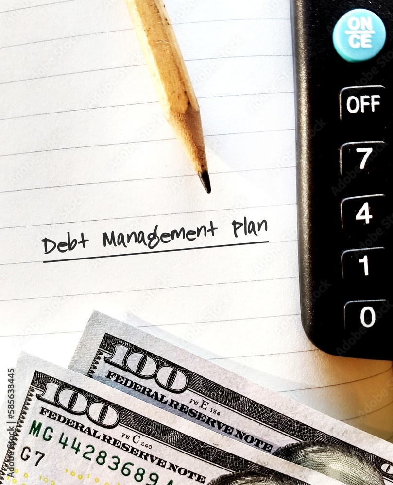 Zdjęcie Stock: Money planning tools-calculator/pencil/dollar cash and ...