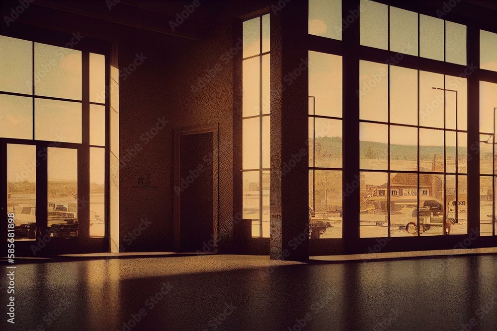 Retro US city map of Ellensburg, Washington. Vintage street map ...