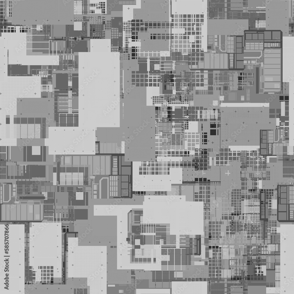 SCIFI displacement map for 3d texture Stock Illustration | Adobe Stock