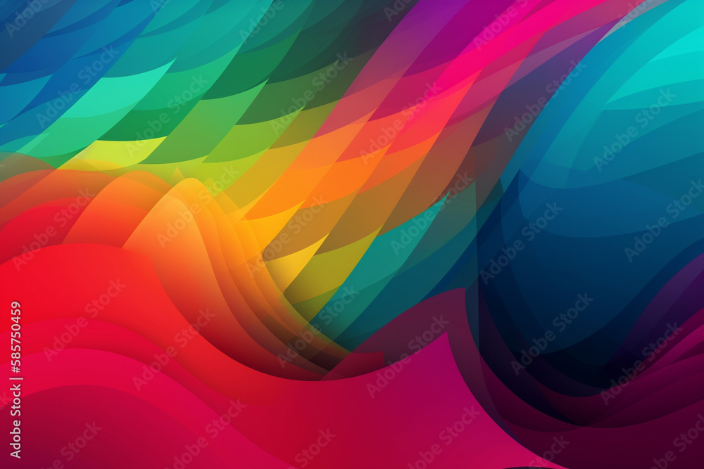 Vibrant Abstract Background. An abstract background illustration ...