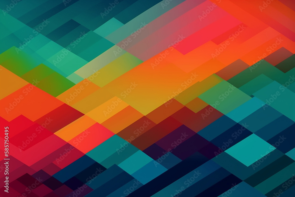 Vibrant Abstract Background. An abstract background illustration featuring vibrant colors and ...