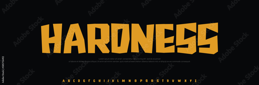 Hardness, laidback playful cutout font chubby cartoon letters for kid ...