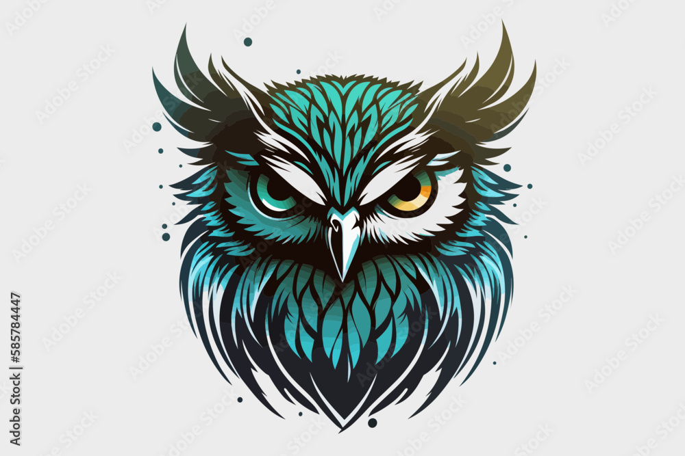owl vector Stock Vector | Adobe Stock