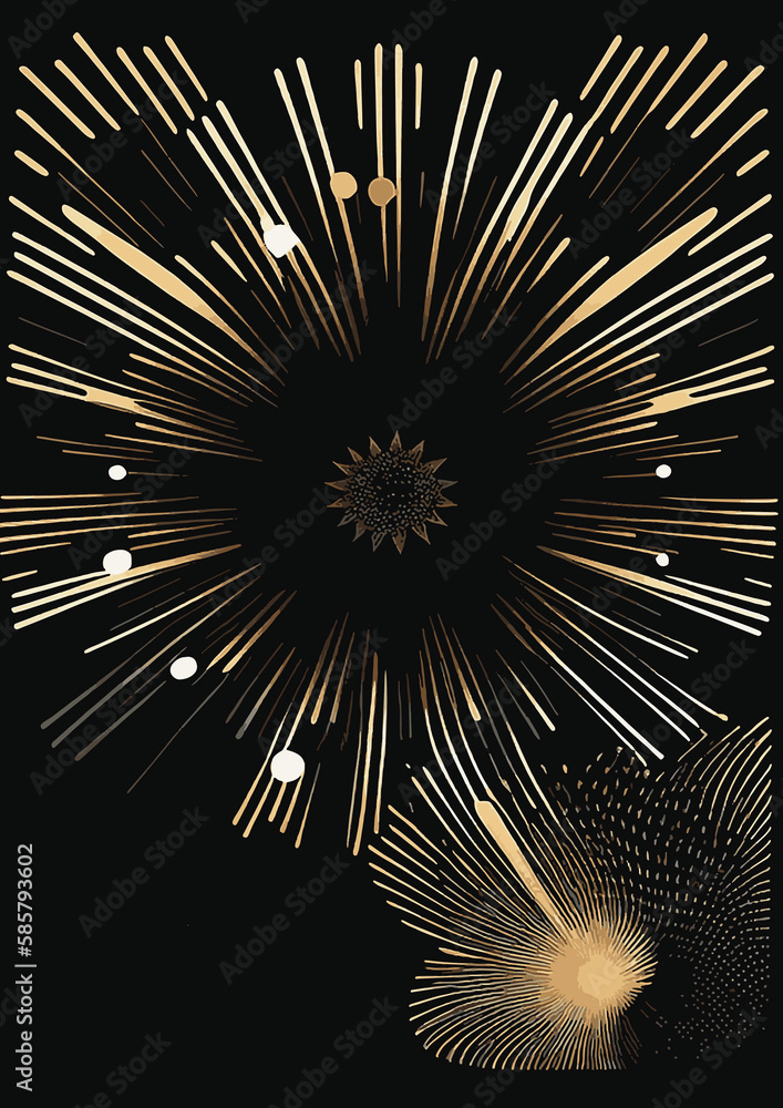 A set of backgrounds for text, psychedelic hippie art sparklers , a ...