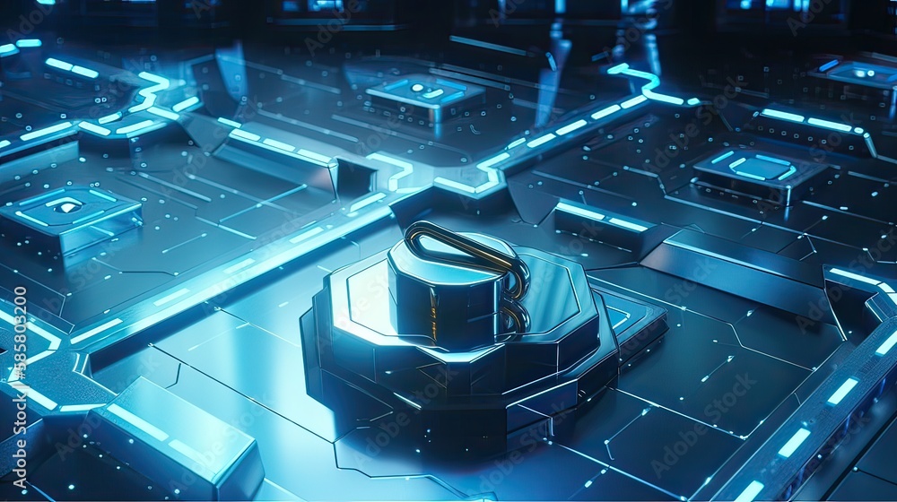 Data tunnel journey. Loopable animation. Futuristic abstract background. Motion graphic for ...