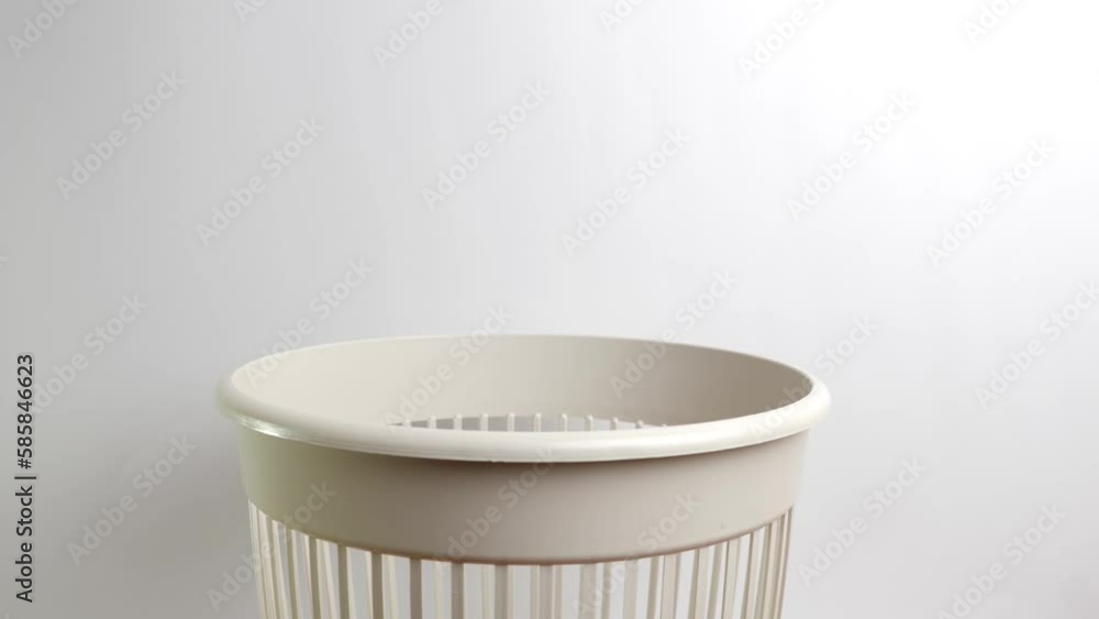 Expired sausages are thrown into the trash. Disposal and recycling of ...