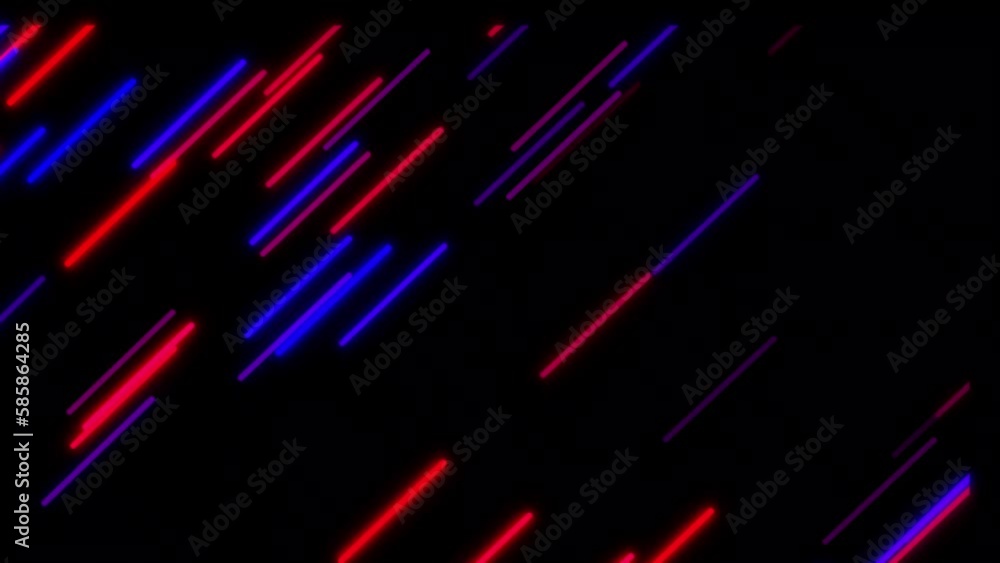 abstract neon background blue purple spectrum looped animation ...
