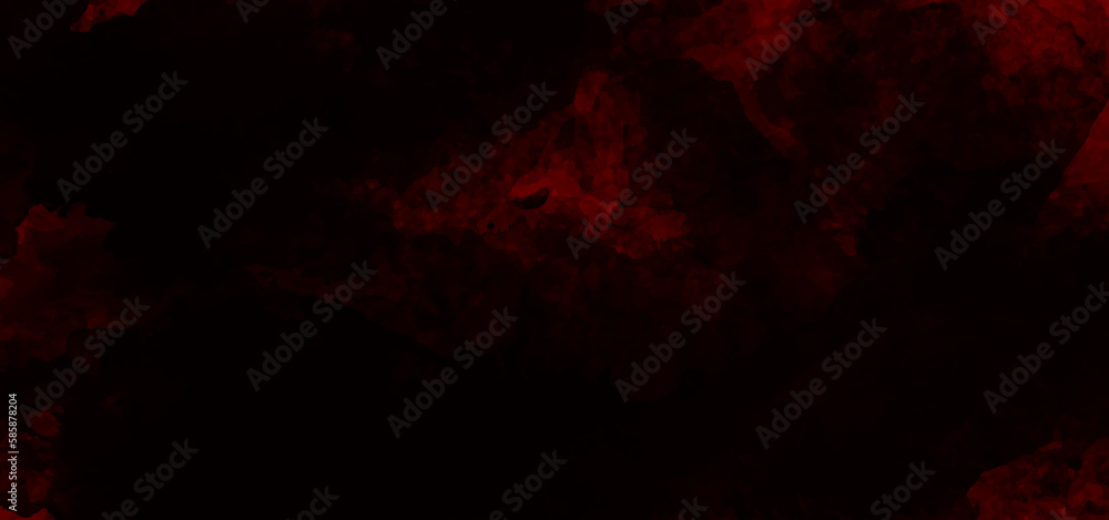 Dark Red horror scary background. Dark grunge red texture concrete ...