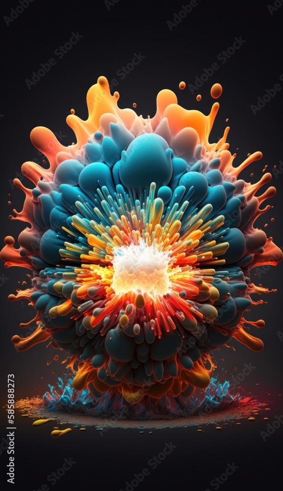 Exploding with Psychedelic Designs: High-Resolution Commercial ...