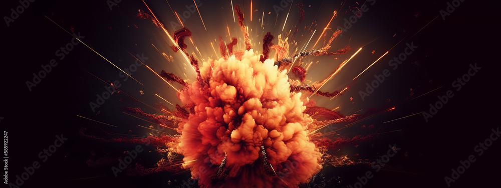 explosion, fire, flame, heat, burning, burn, hot, abstract, red ...