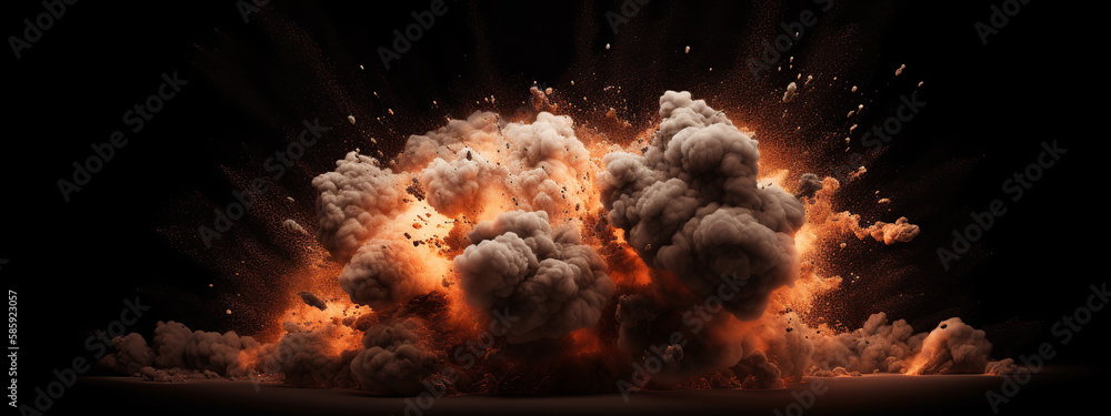 Fire Explosion Texture