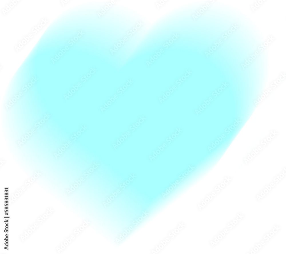 Heart motion blur y2k aura . Abstract blurred gradient shape ...
