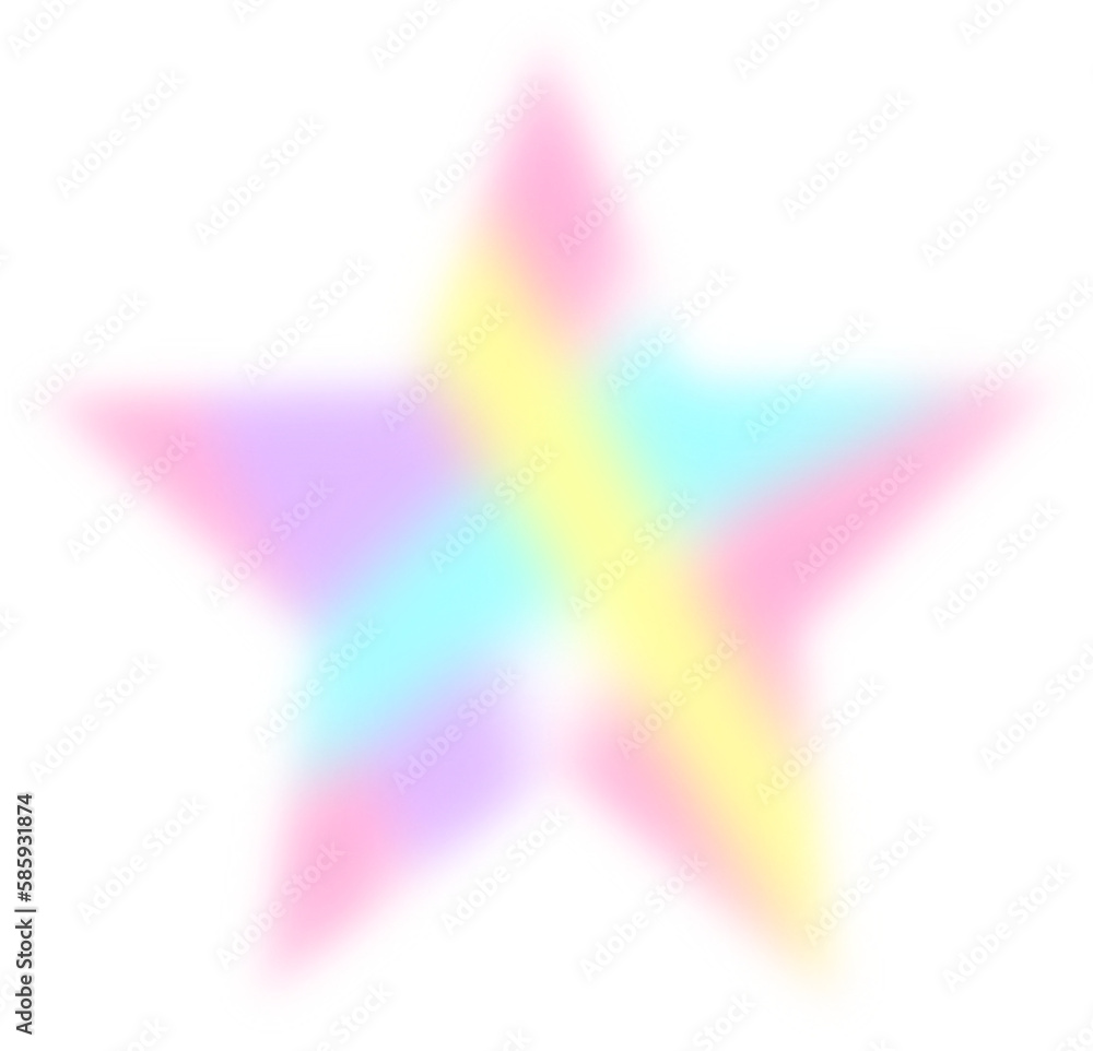 Star motion blur y2k aura . Abstract blurred gradient shape ...