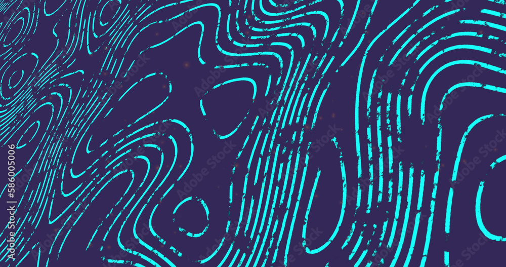 Composition of white shapes on black background Stock Illustration ...