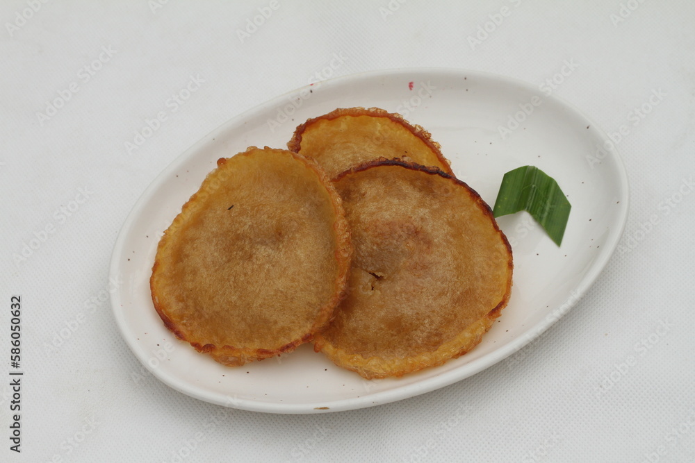 kue cucur (Indonesian) or kuih cucur (Malay), known in Thai as khanom ...