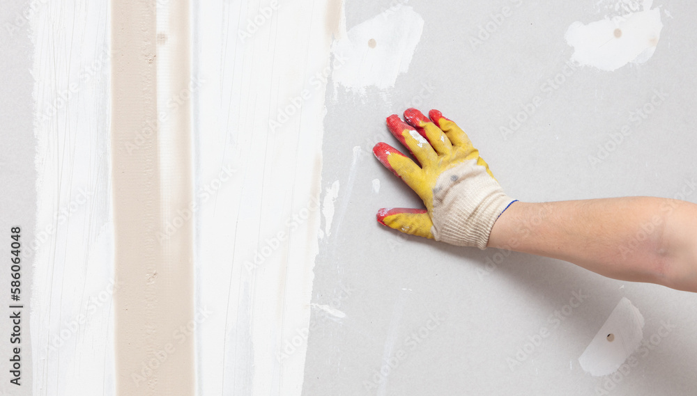 Plaster Hand Glove