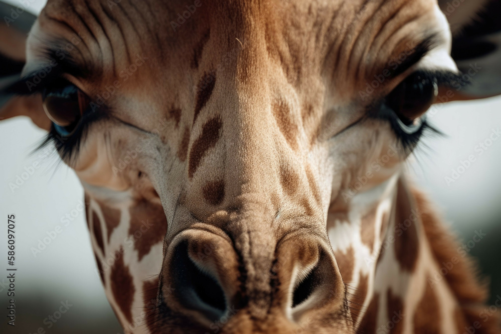 Giraffe Eyelashes