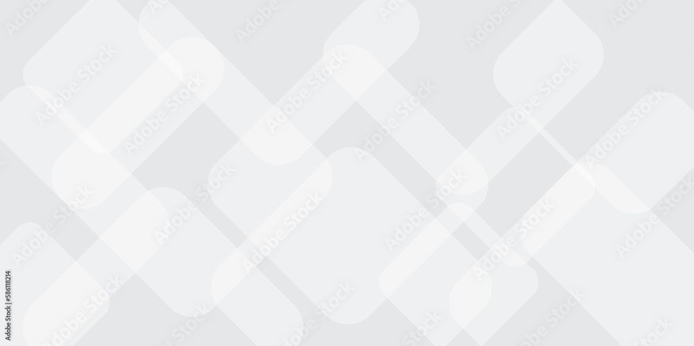 Abstract white square lines and technology modern background. Abstract ...