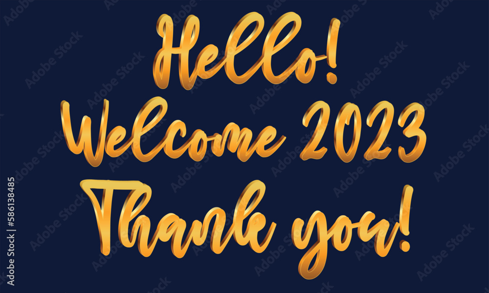 Vector editable luxury elegant gold 3d text style mockup Stock Vector ...