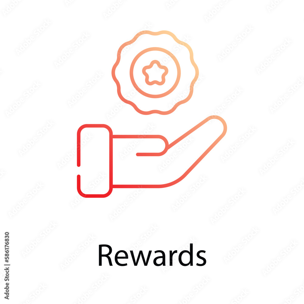 Rewards icon. Suitable for Web Page, Mobile App, UI, UX and GUI design ...
