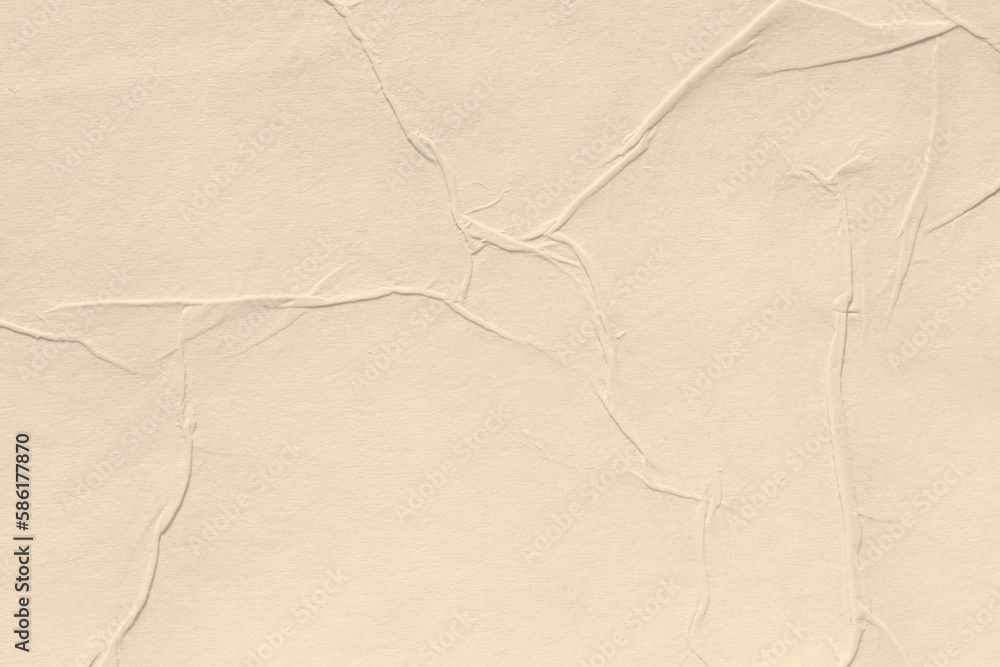 Background beige color. Texture of a paper of light brown color with ...