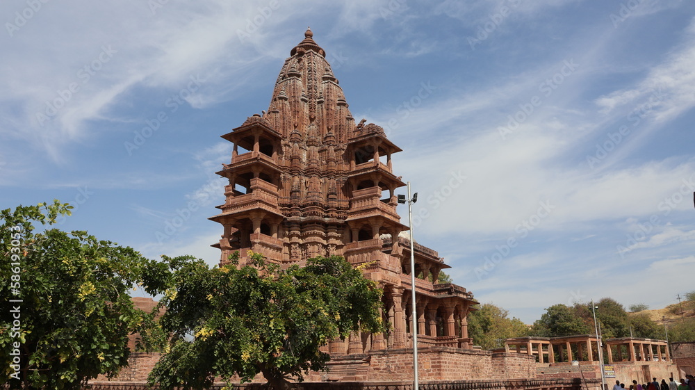 Jodhpur, Rajasthan, India 2nd March 2023: Mandore or Mandor gardens and ...