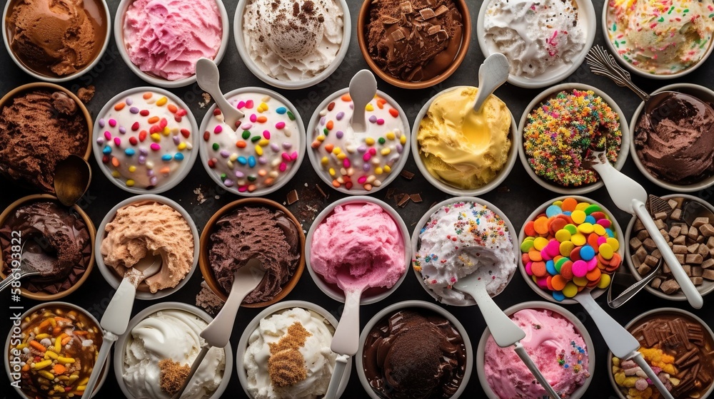 The best ice cream toppings. Large selection of ice cream toppings. Mix ...