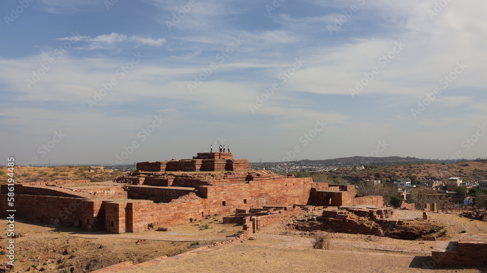 Jodhpur, Rajasthan, India 2nd March 2023: Mandore or Mandor gardens and ...