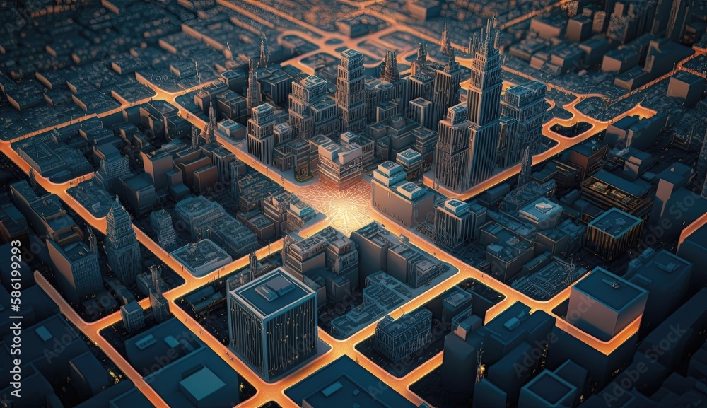 AI in urban planning provides smart city visualizations that help ...