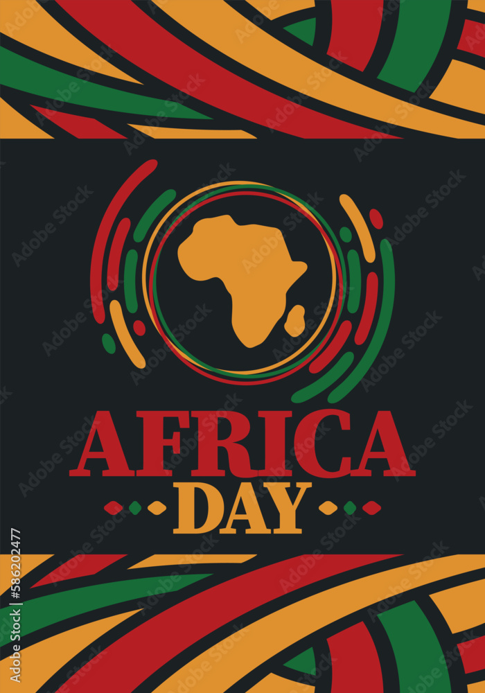 Africa Day. Happy African Freedom Day and Liberation Day. Celebrate ...